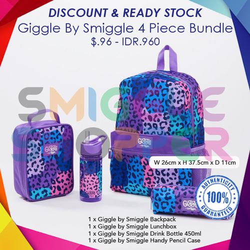 Jual smiggle ORI Giggle By Smiggle 4 Piece Bundle Girl Only - Ungu ...