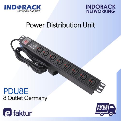 Jual Indorack PDU Power Distribution Unit 8 Europe Outlet Colokan ...
