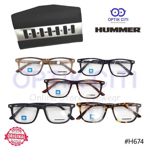 Jual frame kacamata pria original hummer H 674 gratis lensa anti ...