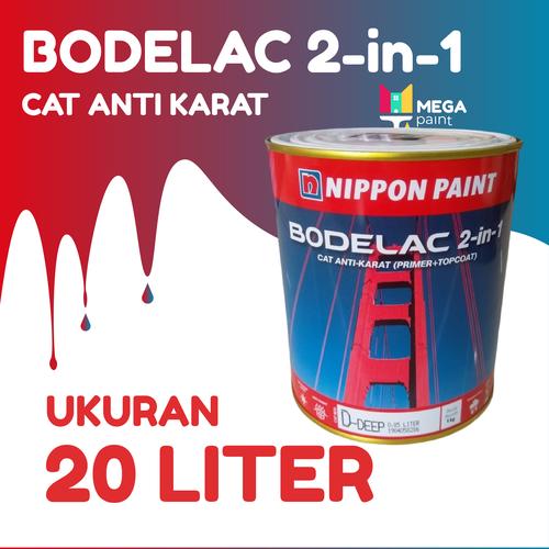 Jual NIPPON BODELAC 2IN1 CAT BESI KAYU ANTI KARAT 20 L - Jakarta Barat - MegaPaint Shop | Tokopedia