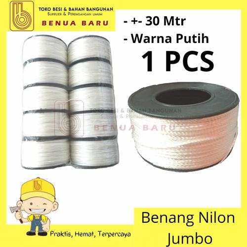 Jual Benang Nilon Putih / Benang Nylon / Tali Nilon Putih / Benang ...