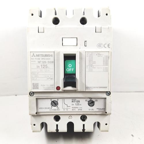 Jual MITSUBISHI NF125-SGW 125A MCCB Circuit Breaker NF125 RT125 690V 80 ...