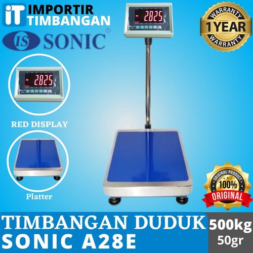 Jual Timbangan Duduk Digital Sonic A28E Double Display 500kg - Tanpa Pagar - Jakarta Barat ...