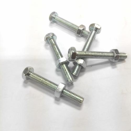 Jual M6x45 Baut Mur Galvanis M6 x 45 Baut Mur Putih M6x45 BMP Baut ...