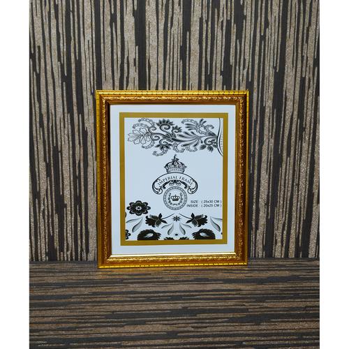 Jual BINGKAI UKURAN 12R (25X30) TAMPA KACA UKIR GOLD,COKELAT,SILVER ...