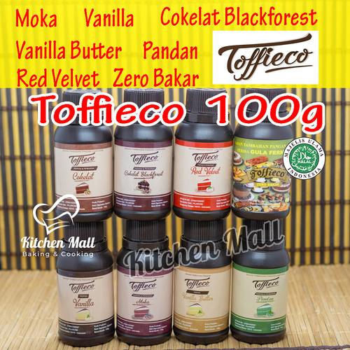 Jual Toffieco Pasta 100 gr Tofieco Moka Tofico Vanilla Pandan Zero ...