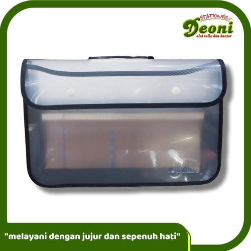 Jual Jenia Map Plastik Jaring Kancing / Map Kancing Warna Polos / Bag ...