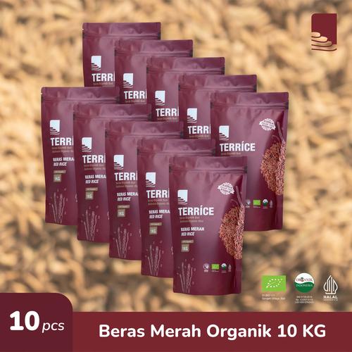 Jual Beras Merah Keluarga Organik Rendah Lemak Tinggi Protein Terrice ...