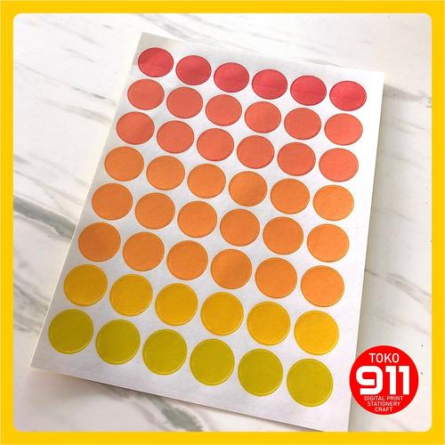 Jual Stiker Gradasi Warna - Sunset - Kota Bandung - 911 Stationery ...