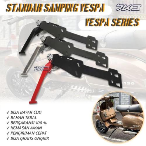 Jual Vespa Standar Samping Motor Pespa Side Stand Ban Ring 10 12 SIP ...