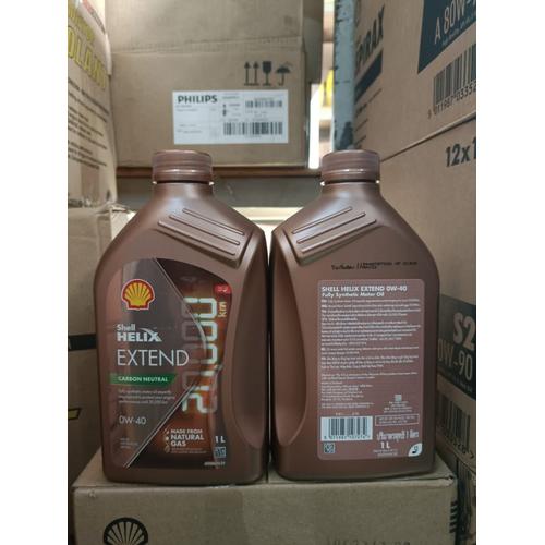Jual Oli Mesin Shell Helix EXTEND 20.000 KM CARBON NEUTRAL 0W-40 1 Liter - Kota Bekasi - Planet ...