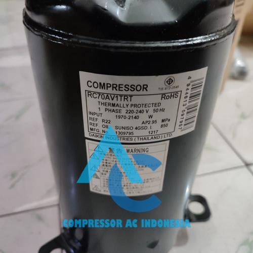 Jual Compressor Daikin RC70AV1TRT / Daikin RC70 - Jakarta Barat ...