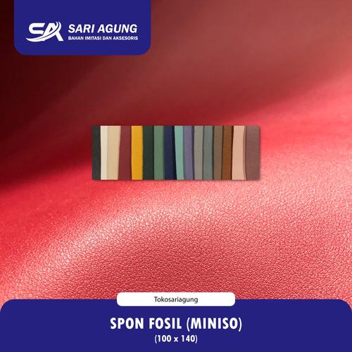 Jual Spon Fosil Meter Bahan Miniso Kulit Tas Sintetis Oscar Imitasi Kulit Warna Catat 1