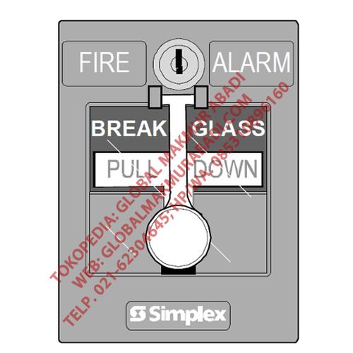 Jual SIMPLEX 2099 9103 CONVENTIONAL DOUBLE ACTION MANUAL BREAK GLASS ...