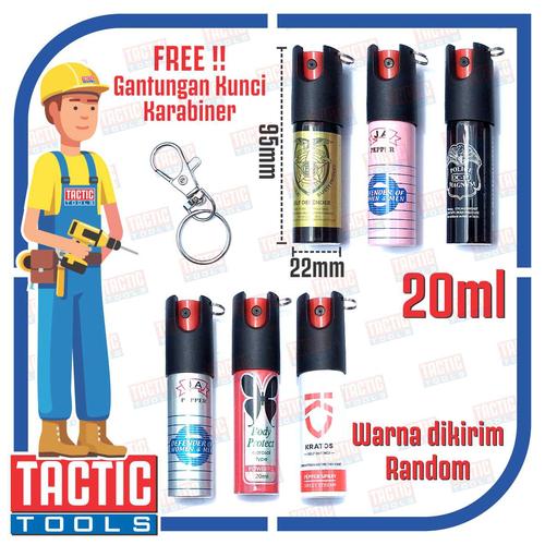 Jual Semprotan Gas Air Mata Pelindung Diri Pepper Spray 20ml - Kota ...