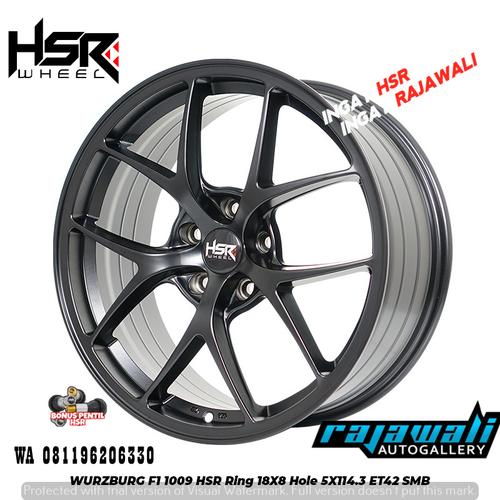 Jual VELG MOBIL XPANDER OUTLANDER LANCER RING 18 WURZBURG F1 HSR ...