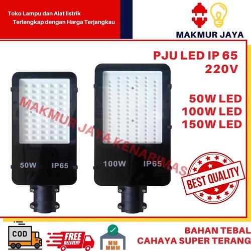 Jual LAMPU JALAN LED 50W 100W 150W WATT MULTICHIP SMD PJU JALAN LED ...