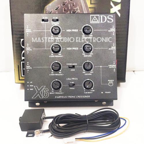 Jual CROSSOVER AKTIF ADS X6 3 WAY CROSSOVER AUDIO MOBIL ADS X6 ...