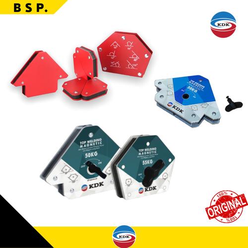 Jual KDK Siku Magnet Las 4 12 25 35 50 55 75kg Switch ON / OFF Komplit ...