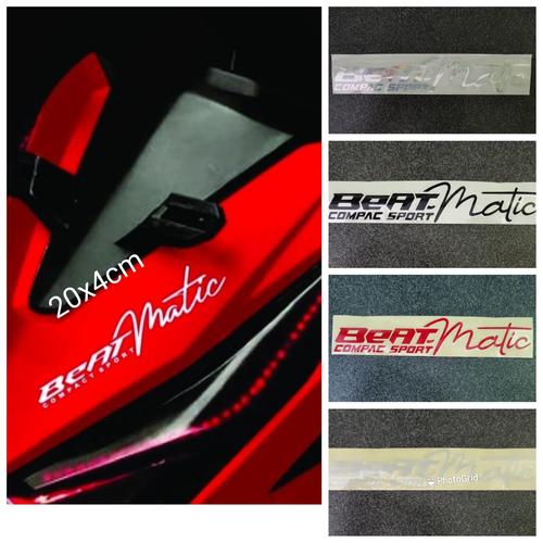 Jual STICKER CUTTING KATA KATA BEAT MATIC COMPAC SPORT MOTOR HONDA ...