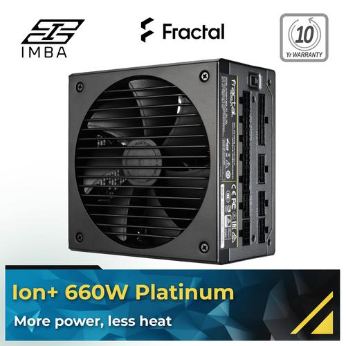 Promo Fractal Design Ion+ 660W 80+ Platinum Fully modular [ATX, PSU ...