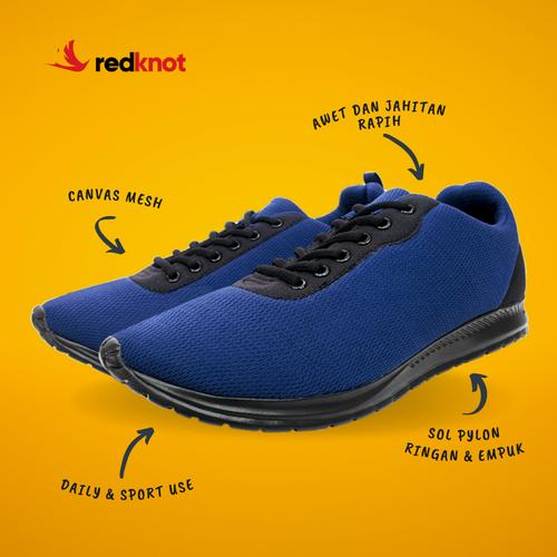 Promo Redknot Expansion Navy Sol Hitam Sepatu Sneakers Pria - Hitam Sol ...