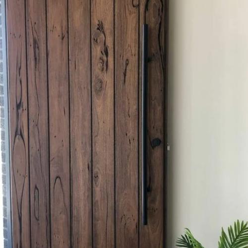 Jual Handle Pintu Stainless Hitam Besar Panjang 100 cm Minimalis Gagang ...
