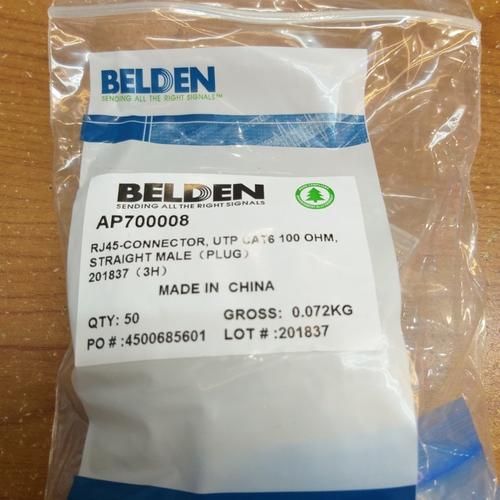 Jual Connector Belden RJ45 Cat 6 Plastik (AP-700008) - Kota Medan - CNF ...