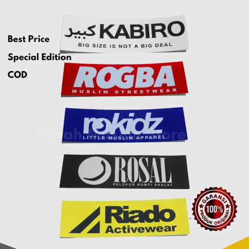 Jual Sticker Stiker Emblem Limited Edition / Special Edition Logo ROSAL ...