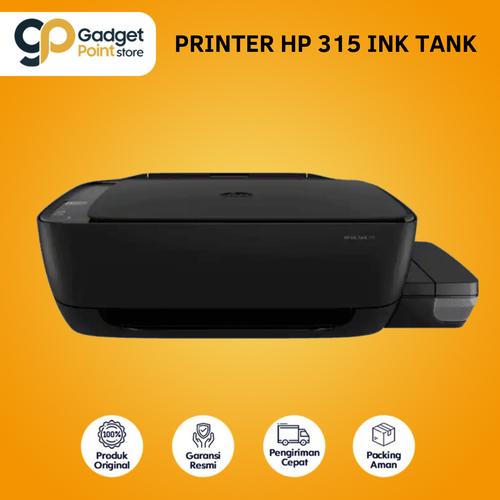 Promo Printer HP Ink Tank 315 All-in-One Print Scan Copy Color ...