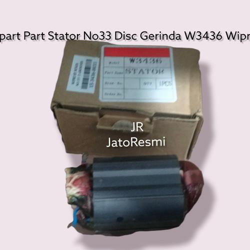 Jual Spart Part Stator No33 Disc Gerinda W3436 Wipro - Kota Surabaya ...