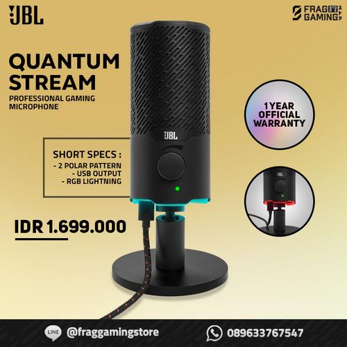 Jual JBL Quantum Stream Dual Pattern Premium USB Microphone Mic ...