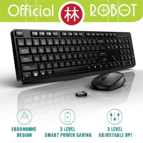 Jual Keyboard Mouse Bluetooth Keyboard Mouse Wireless Robot Keyboard ...