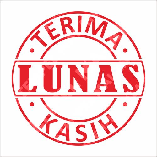 Jual STEMPEL LUNAS BULAT, STEMPEL OTOMATIS, STEMPEL FLASH | UKURAN D32 ...