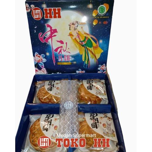 Jual HH Moon Cake Kue Bulan HHH BaganSiapiapi Asli Durian kacang telur ...