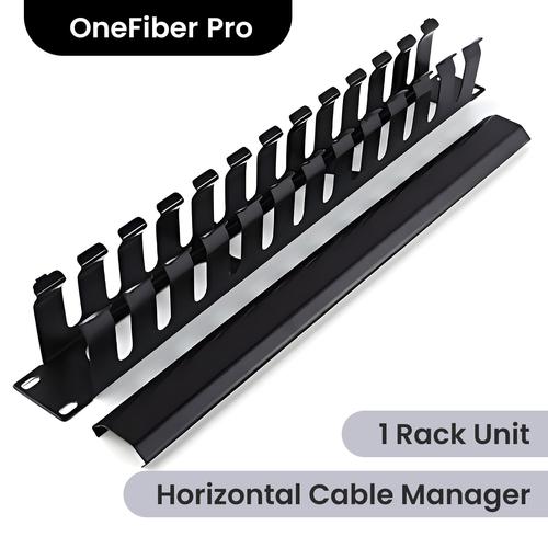 Jual Horizontal Rack Wire Cable Manager 1U - OneFiber OF164 - Kota ...