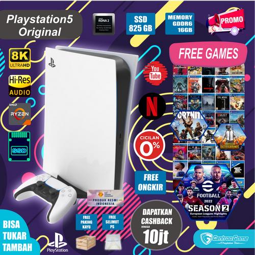 Jual Sony PS5 PlayStation 5 Disc/Digital Bonus Games Resmi Indonesia ...