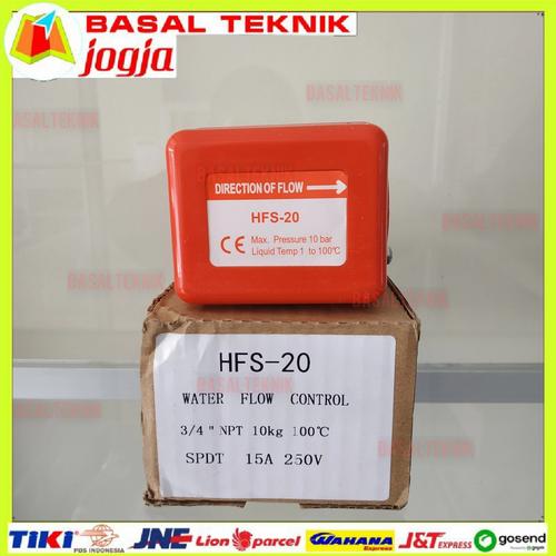 Jual Flow Sensors Aliran Air Pipa Water Pump Flow Switch HFS 20 - Kab ...