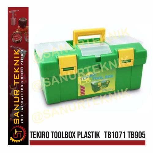 Jual TEKIRO Toolbox Tool Box Kotak Plastik Perkakas Peralatan TB1071 TB905 - Kota Surabaya ...