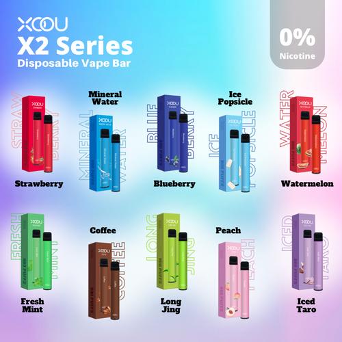 Promo XOOU X2 Disposable Vape 800 Puffs - Vape Sekali Pakai Non ...