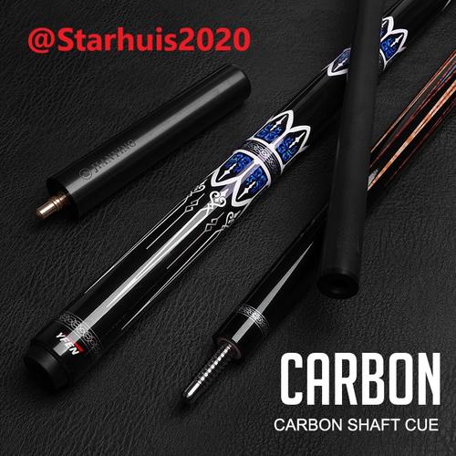 Jual Carbon Fiber Shaft Cue Stik Play Carbon YFEN 12.5mm + Ext. + JP ...