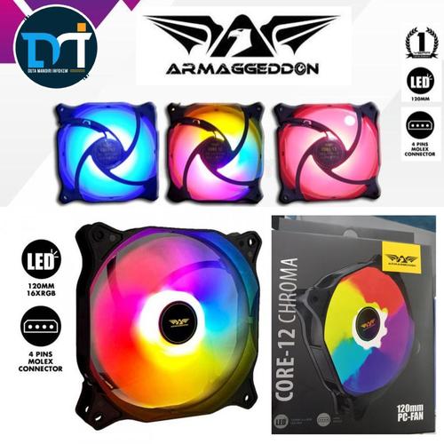 Jual Armaggeddon CORE 12 CHROMA RGB - 120mm RGB Fan Gaming Case - Jakarta Pusat - Duta Mandiri ...