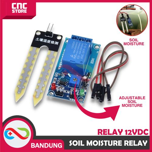 Jual SOIL MOISTURE SENSOR RELAY CONTROL MODULE 12V - Kota Bandung - CNC ...