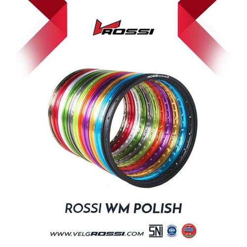 Jual Velg Rossi Vrossi Pelek Motor WM Ring 18 250 dan 300 SEPASANG ...