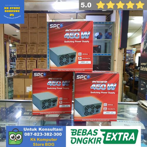 Jual POWER SUPPLY SPC 450W RESMI | PSU SPC 450W | 450 W | PSU 450W ...