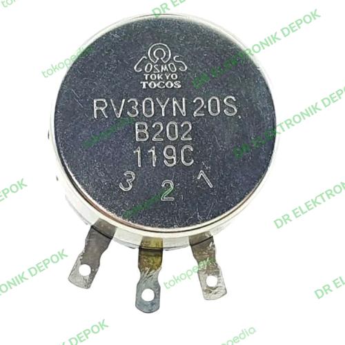 Jual Potensio RV30YN 20S B202 2K 2watt 3 kaki 3 potensiometer TOCOS COSMOS - Kota Depok - DR ...