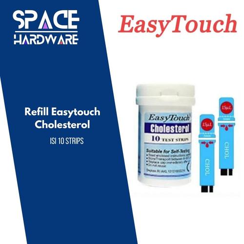 Jual Easy Touch Cholesterol / Easytouch Kolestrol 10 test strips - Kota ...