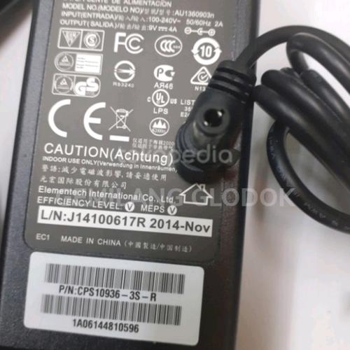 Jual Adaptor EDC MANDIRI 9Volt 4Ampere / Adapter EDC MANDIRI 9V 4A ...