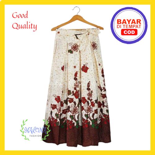 Jual Rok Batik Wanita Mmodel Payung Pinggang Karet Bawahan Kebaya ...