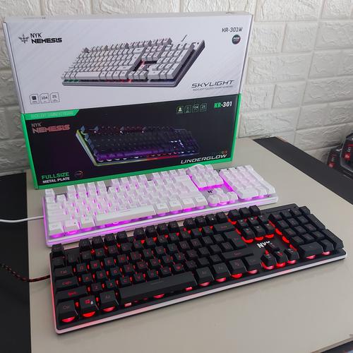 Jual KEYBOARD GAMING NYK NEMESIS KR-301 Pro RGB - Kota Denpasar ...